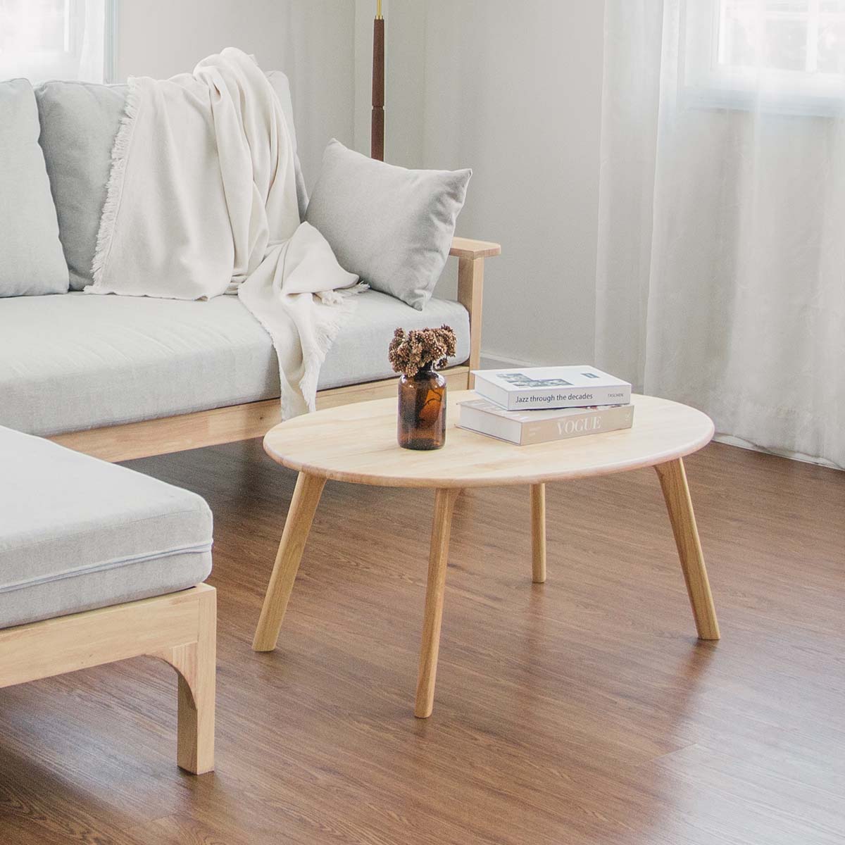 โต๊ะกลางรูปไข่ - YKS Home